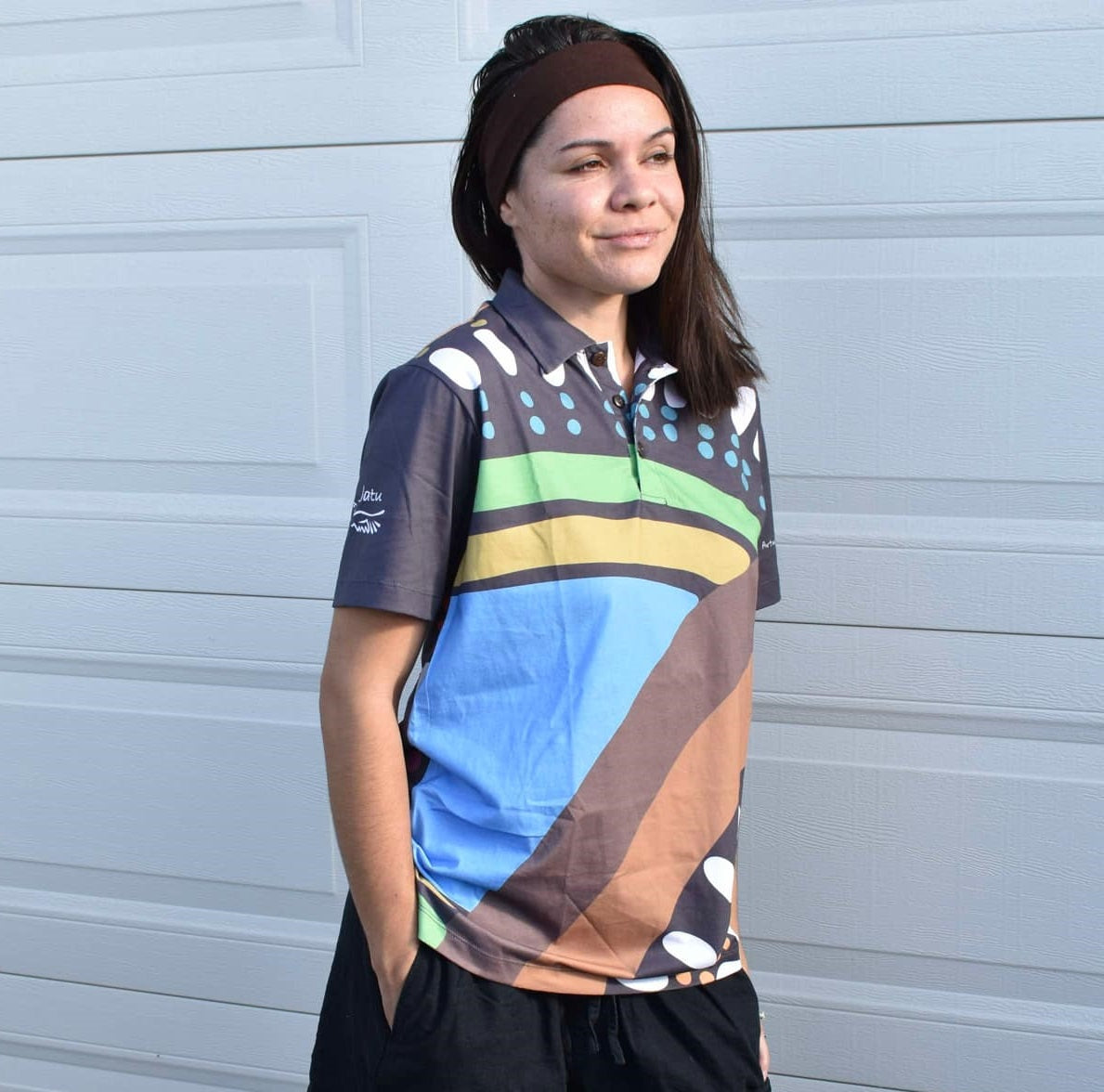 River Womens Organic Cotton Polo – Jatu Maya